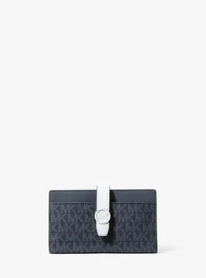Michael Kors Greenwich Medium Signature Logo Wallet