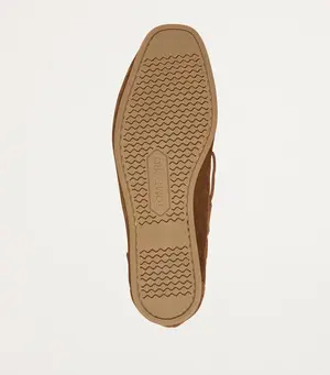 TOM FORD Nubuck Leather Boat Shoes