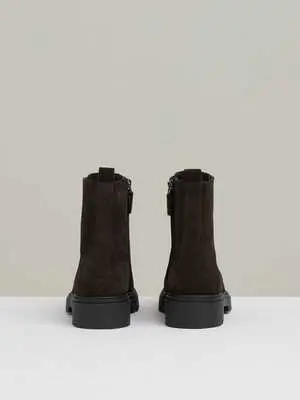 REISS Ellie Lace-up Boots