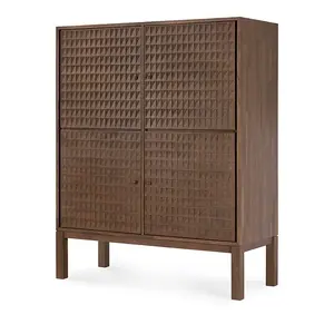 ETHNICRAFT Sono 4 Door Sideboard - Light Brown