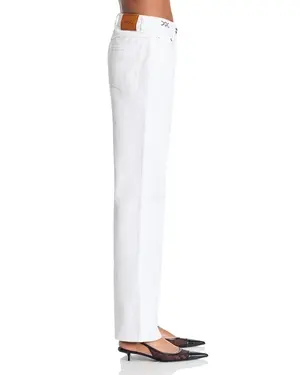 Versace High-rise Straight Leg Jeans