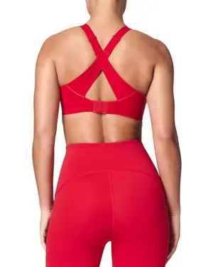 Spanx Mid Impact Sports Bra - Spanx Red