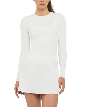Spanx Onform Contour Long Sleeve - Powder