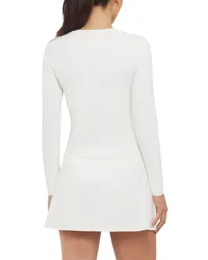 Spanx Onform Contour Long Sleeve - Powder