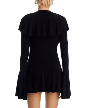 Norma Kamali Bodysuit Mini Dress - Black