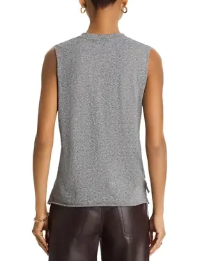 Aqua Diana Muscle Tank - Heather Gray