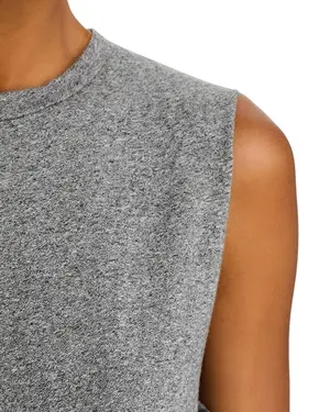 Aqua Diana Muscle Tank - Heather Gray