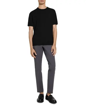 Theory Soris Tee In Fine Bilen - Black