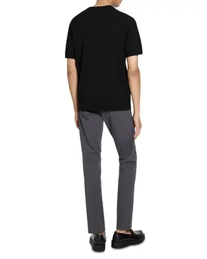 Theory Soris Tee In Fine Bilen - Black