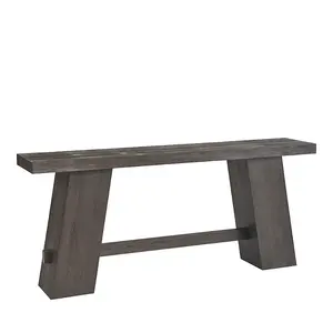 UNIVERSAL Obsidian Console Table - Medium Brown
