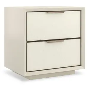CARACOLE Double Wrap Nightstand - Almond