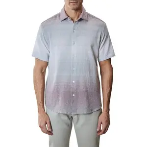 Robert Barakett Tiffin Short Sleeve Woven Button-up Shirt