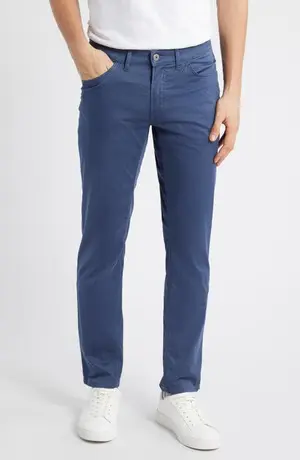 BRAX Chuck U Modern Fit Stretch Cotton Pants - Navy