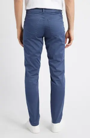 BRAX Chuck U Modern Fit Stretch Cotton Pants - Navy