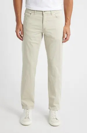 BRAX Cadiz Marathon Cotton Stretch Twill Pants - Beach