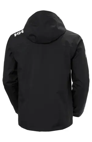 Helly Hansen Hooded Waterproof Sailing Jacket - Black
