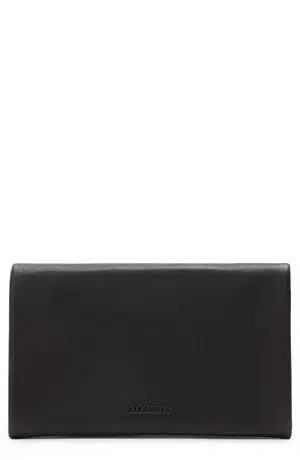 ALLSAINTS Harluna Leather Bifold Wallet - Black