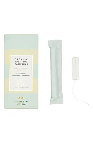 DEODOC Organic Cotton Tampons - No Color