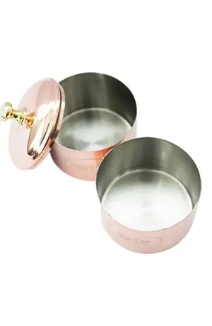 COPPERMILL KITCHEN Vintage Inspired Salt & Pepper Cellar