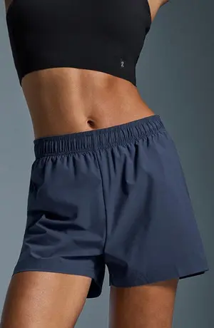 On 3-inch Core Running Shorts - Midnight