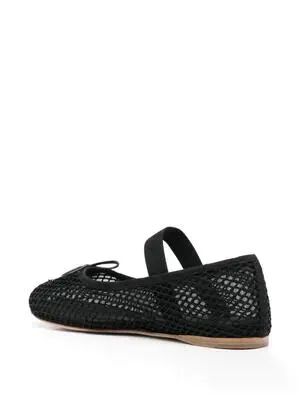Miu Miu Mesh Design Ballerinas
