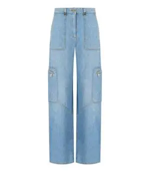 Elisabetta Franchi Cargo Jeans