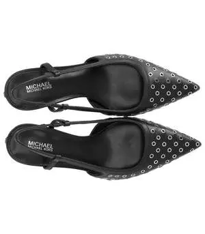 Michael Kors Alora Slingback Pumps - Black