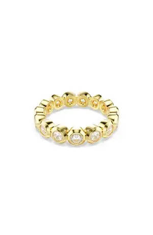 SWAROVSKI Imber Crystal Eternity Ring - White/ Gold