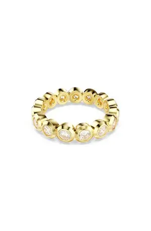 SWAROVSKI Imber Crystal Eternity Ring - White/ Gold