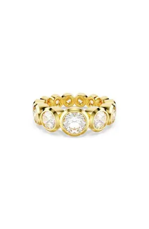 SWAROVSKI Imber Crystal Eternity Ring - White/ Gold