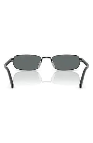 Prada 54mm Rectangular Sunglasses