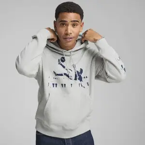 PUMA Graphics Soccer Hoodie - Gray