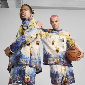 PUMA Dylan Exhibit Hockey-inspired Basketball Sweater