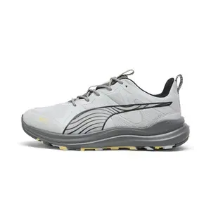 PUMA Reflect Lite Trail Marbled Running Shoes - Cool Light Gray-cool Dark Gray-sunny Yel
