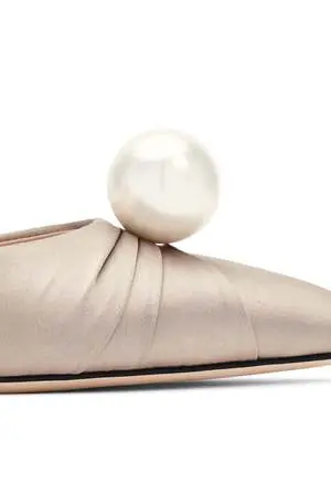 Sachin & Babi Vanderbilt Duchess Satin 2-inch Kitten Heel - Pewter