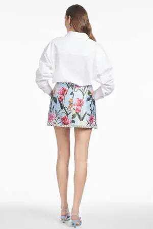 Sachin & Babi Dolly Cotton Button Down Top