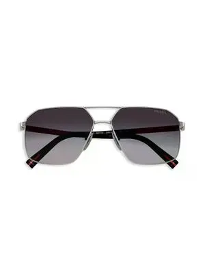 Prada Square Frame Sunglasses - Silver