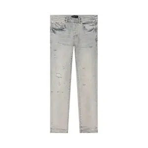 PURPLE BRAND Superlight Oil Repair Skinny Jean - Grey