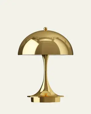 Louis Poulsen Panthella Portable Metal Table Lamp, 10 - Gold