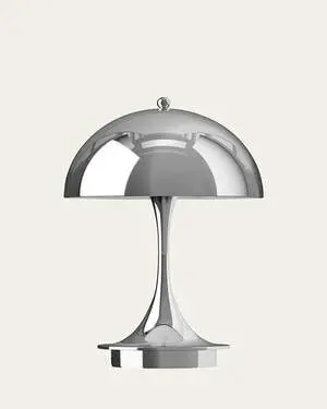Louis Poulsen Panthella Portable Metal Table Lamp, 10 - Silver