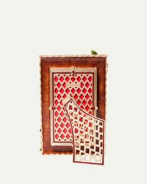 JAY STRONGWATER Tropical Flower Frame, 5" X 7
