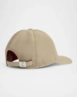 CHRISTIAN LOUBOUTIN Mooncrest Baseball Cap - Saharienne