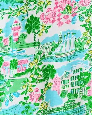 LILLY PULITZER Bingley Shirt Dress - Multi South Carolina Destination