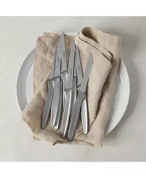 HENCKELS 8-piece Stainless Steel Serrated Steak Knife Set