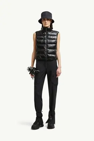 Moncler Padded Zip-up Jersey Vest