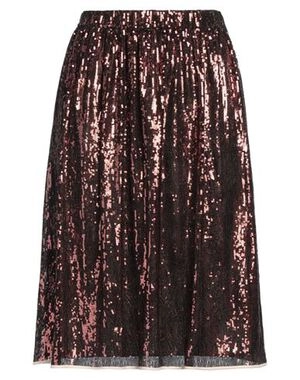 Iceberg Midi Skirt In Polyester - Bronze
