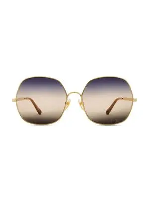 Chloé Aly Sunglasses - Gold & Blue