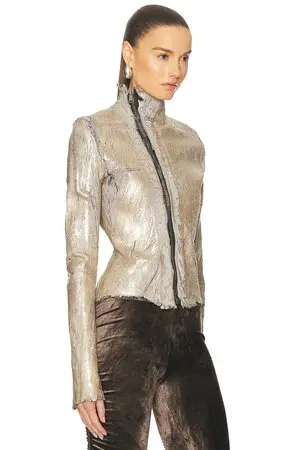 Rick Owens Gary Metallic Jacket