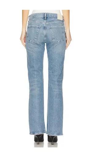 Citizens Of Humanity Genova Low Slung Boot Jeans - Blue