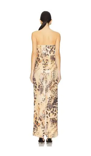 Retrofete Ember Sequin Maxi Dress